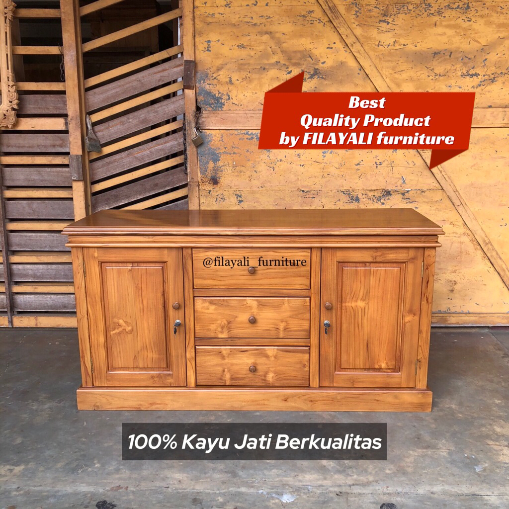 Jual Buffet minimalis | buffet | buffet tv buffet kayu jati by FILAYALI ...