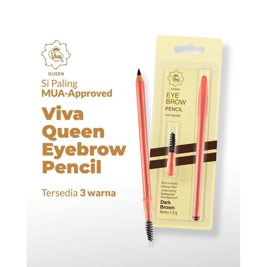 Jual VIVA Eye Brow Pencil with Spoolie (Pensil Alis + Brush) | Shopee ...