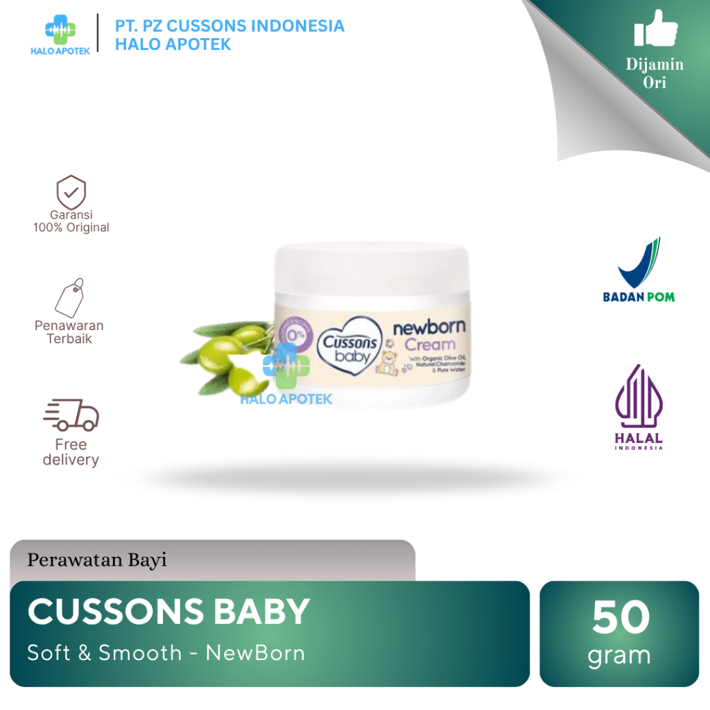 Jual Cussons Baby Cream Newborn Cream - Krim Bayi 50g | Shopee Indonesia