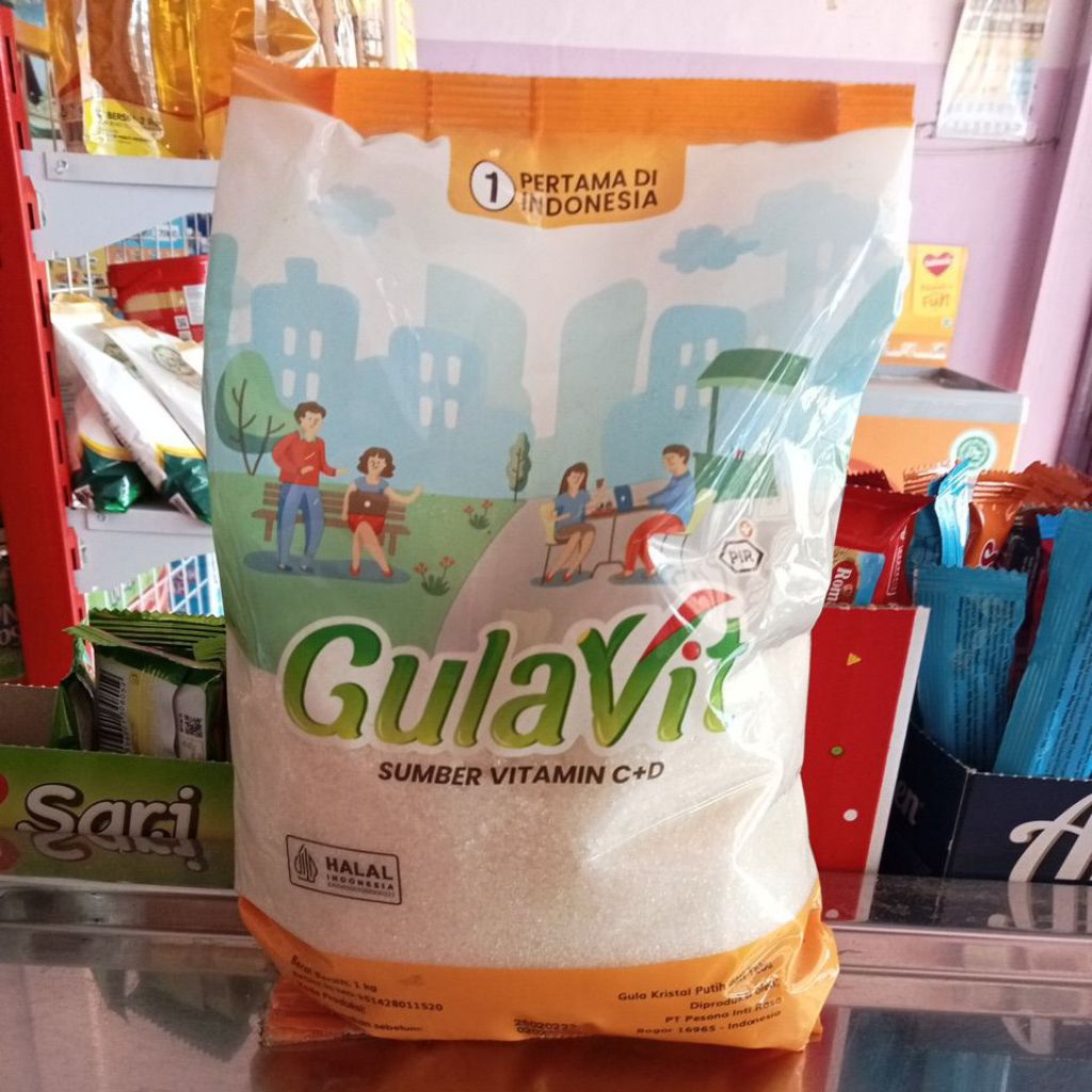 Jual GULAVIT 1KG 5pcs | Shopee Indonesia
