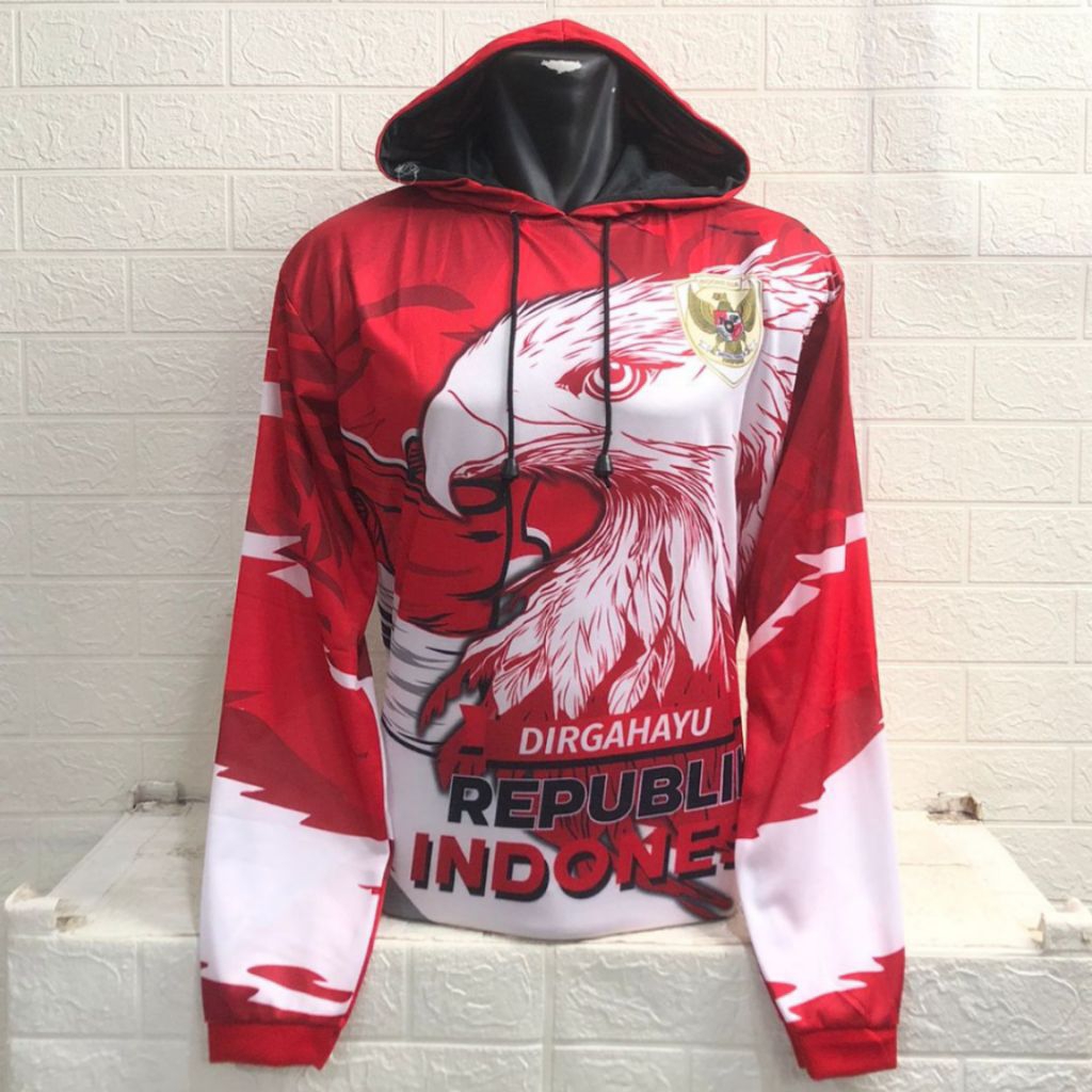 Jual BAJU JERSEY TOPI DEWASA GARUDA INDONESIA SPECIAL 17 AGUSTUS ...
