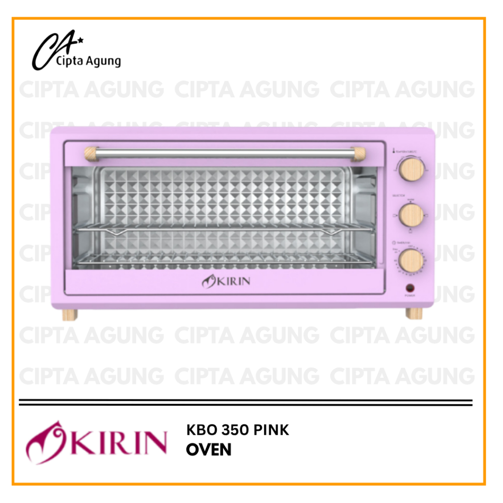 Jual KIRIN BEAUTY OVEN 35 LITER KBO -350 PURPLE KBO 350 WB PINK -LOW WATT | Shopee Indonesia
