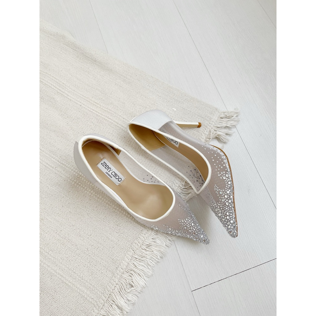 Jual [PREMIUM]Heels Wedding Lace Bride Sepatu tinggi Pesta Classic ...