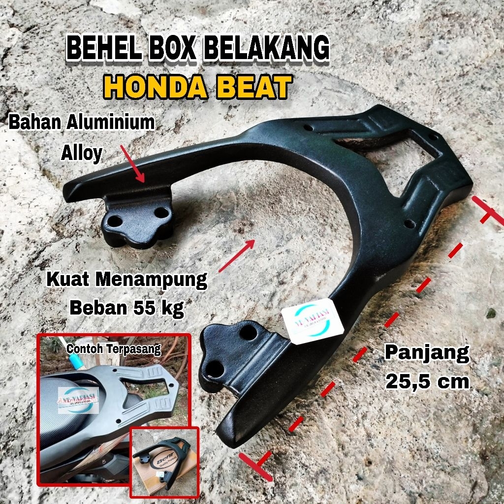 Jual Behel Planger Box Belakang Motor Honda Beat FI Karbu Injeksi Beat ...