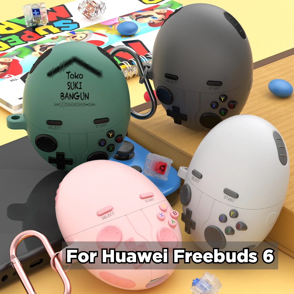 Jual Case Huawei Freebuds 6 GAME CONSOLE Rubber Silicone Casing Cover ...
