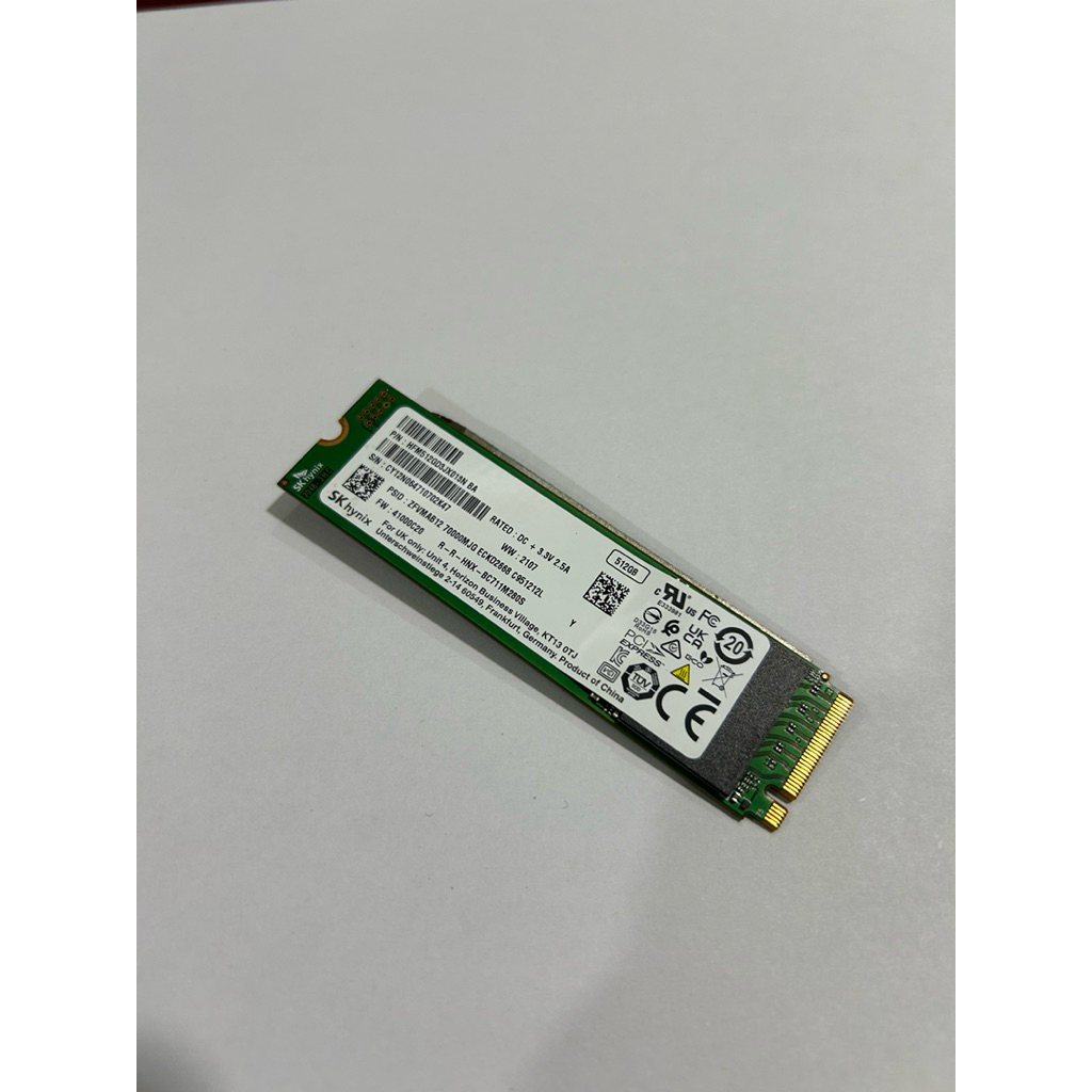 Jual SSD 512GB NVME SKHYNIX ORIGINAL COPOTAN LAPTOP | Shopee Indonesia