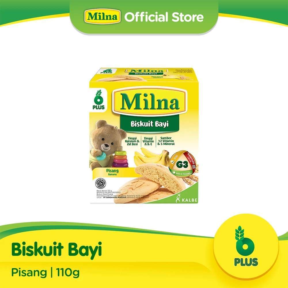 Jual MILNA BISKUIT RASA PISANG - RAJA SUSU | Shopee Indonesia