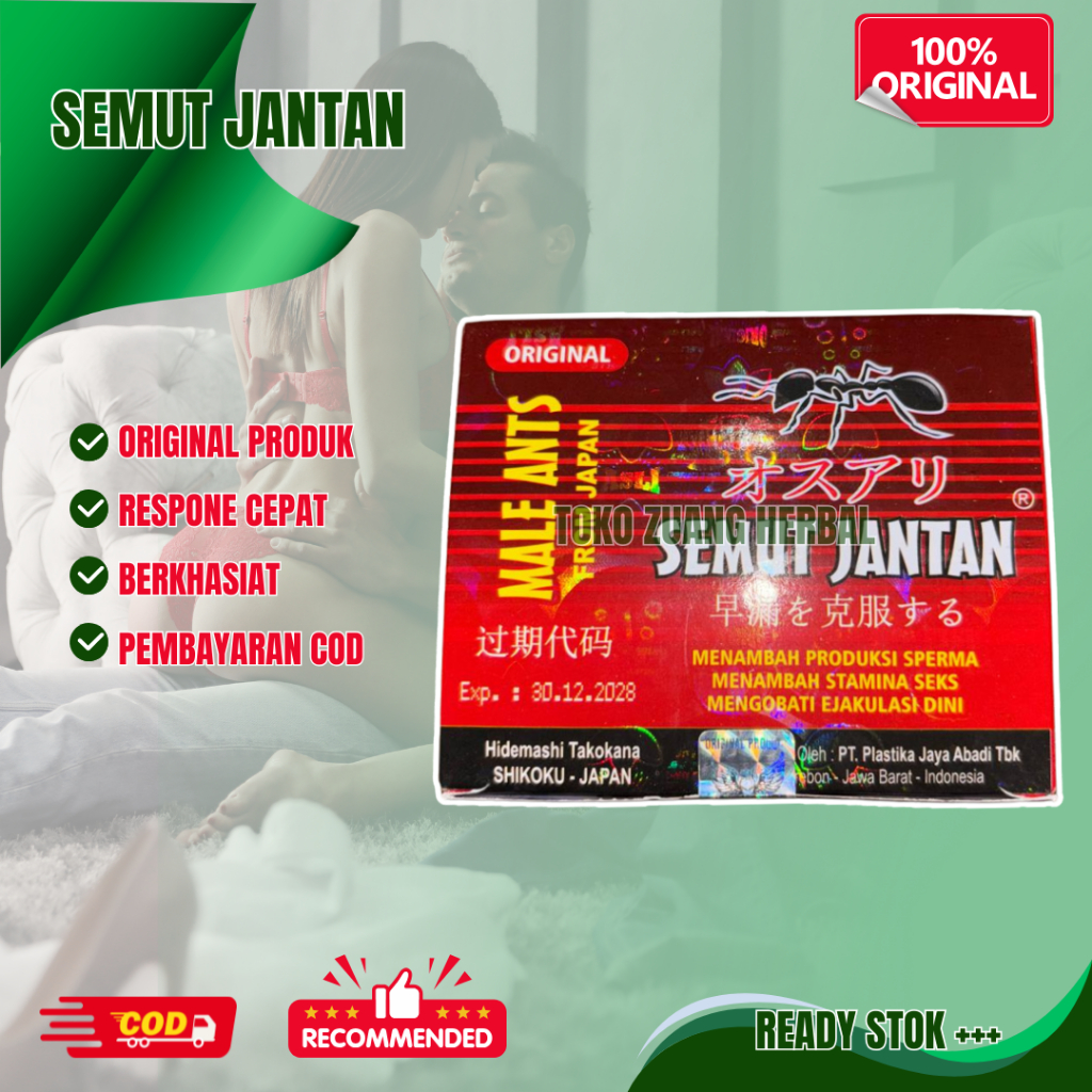 Jual SEMUT JANTAN KAPSUL ORIGINAL || STAMINA PRIA | Shopee Indonesia