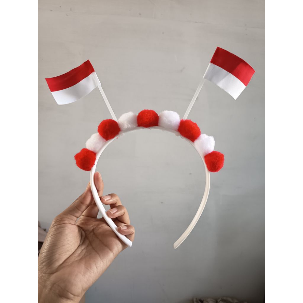 Jual (Ready siap kirim )Bando kemerdekaan bando merah putih bando 17 ...