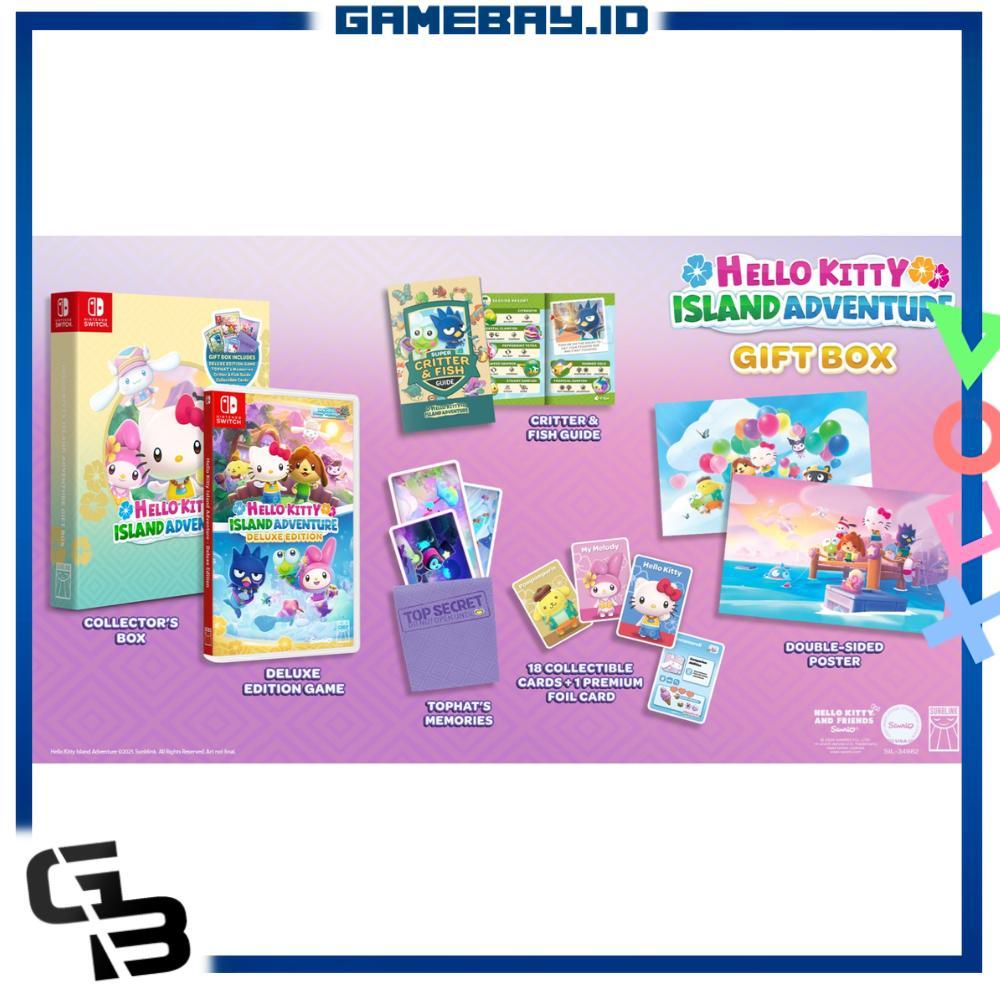 Jual Nintendo Switch Hello Kitty Island Adventure Gift Box Edition ( Include Deluxe Edition ...