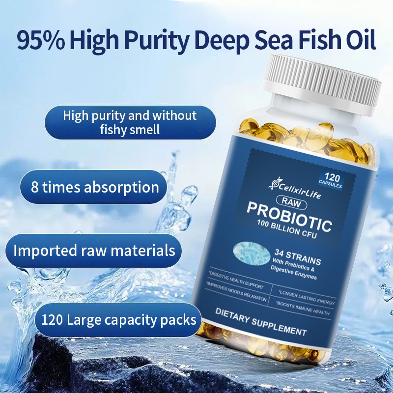 Jual Kapsul Oil Fish Celixirlife, 120 Butir Penuh, Minyak Ikan ...