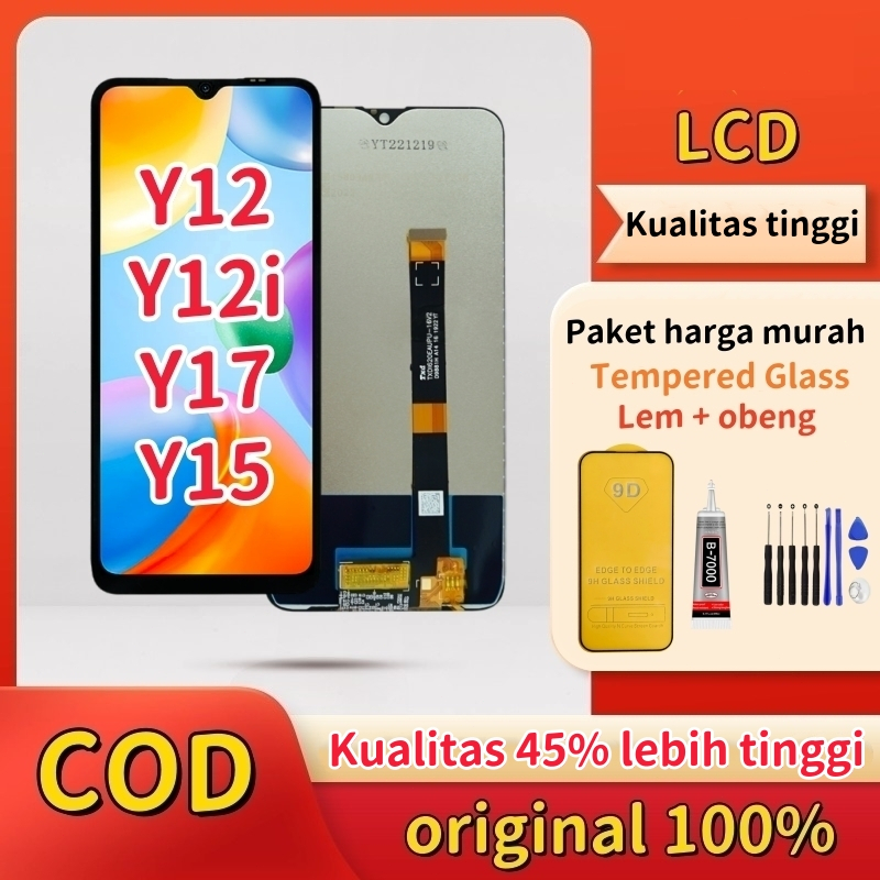 Jual LCD hp VIVO Y12 / Y17 / Y12i / Y15 / Y11 / Y3 / Y3S original 100% Full set Bebas Blue Light ...