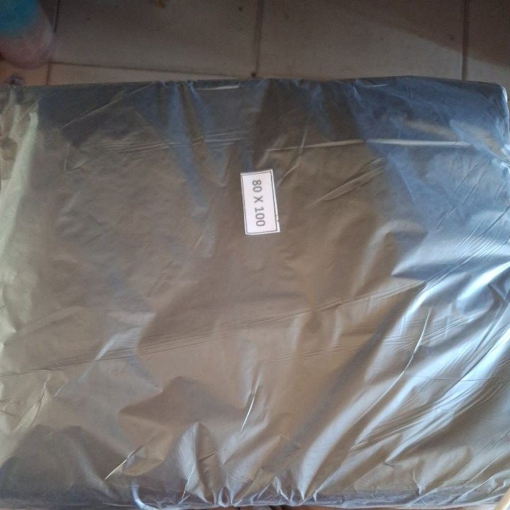 Jual plastik sampah / trash bag hitam 80 x 100 | Shopee Indonesia