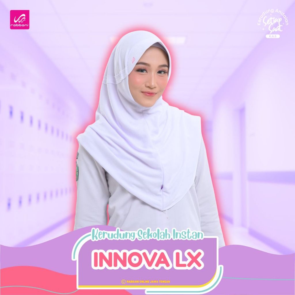 Jual Rabbani - Kerudung Sekolah Instan Innova Lx | Shopee Indonesia
