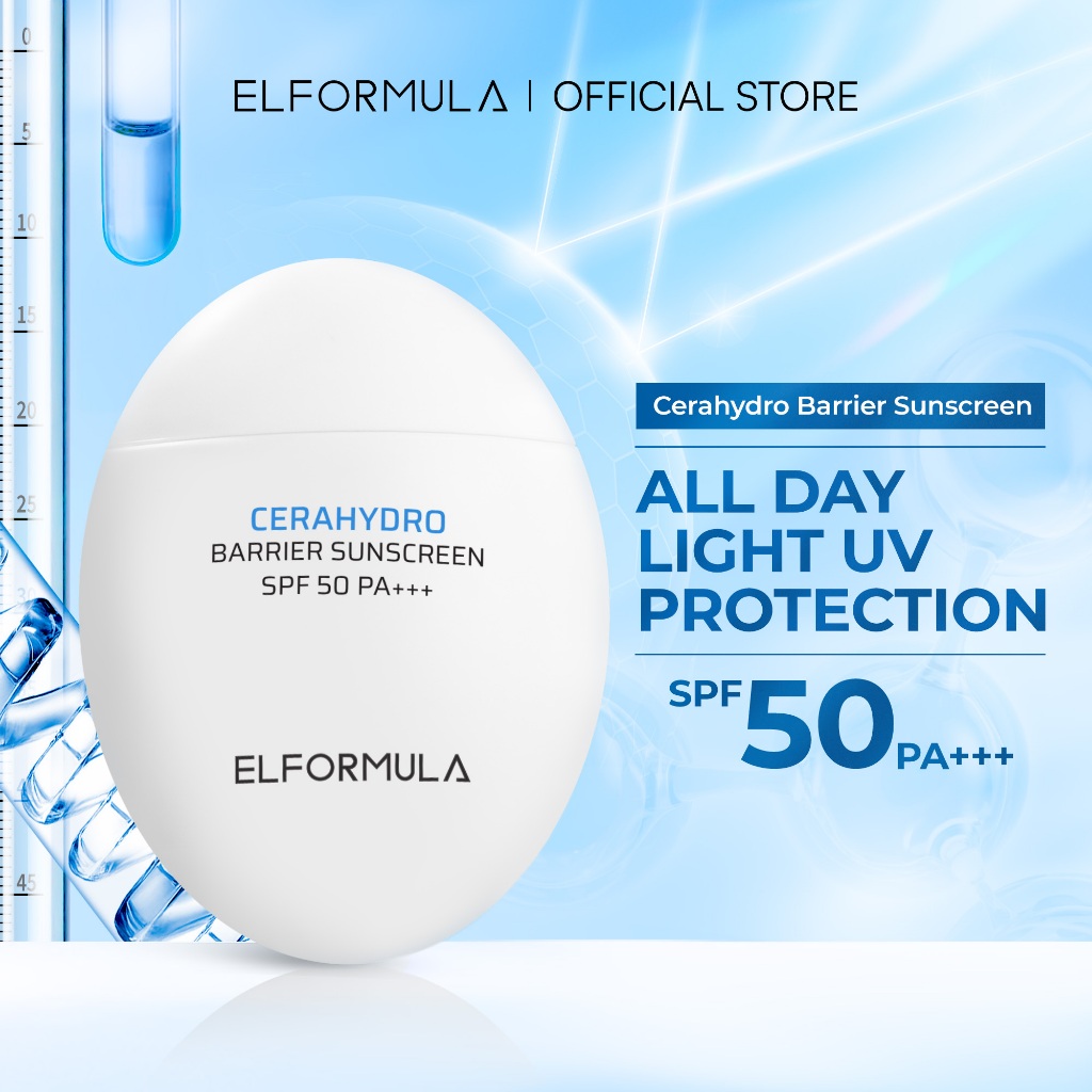 Jual ELFORMULA Intensive CeraHydro Barrier Repair Sunscreen SPF 50 ...