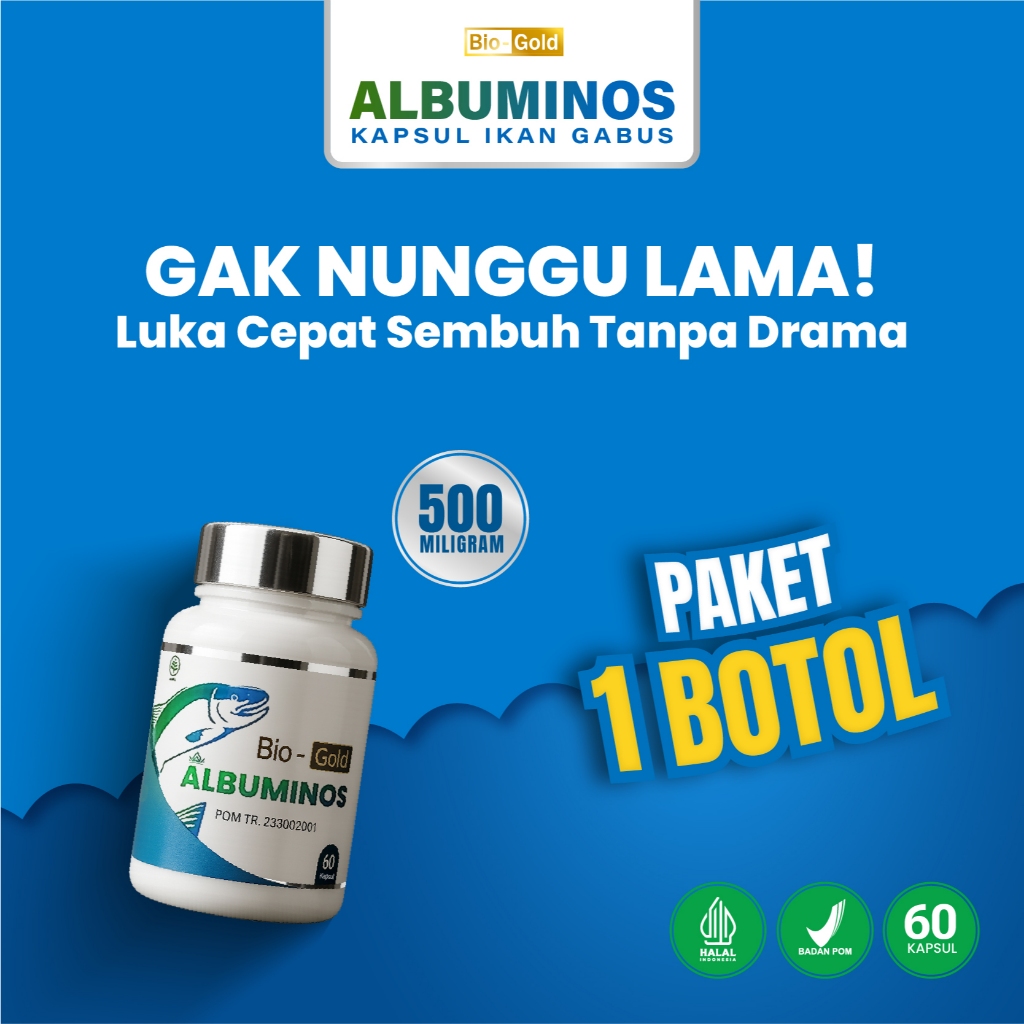 Jual Albumnos - Kapsul Ikan Gabus Albumin Original Obat Pasca Operasi ...