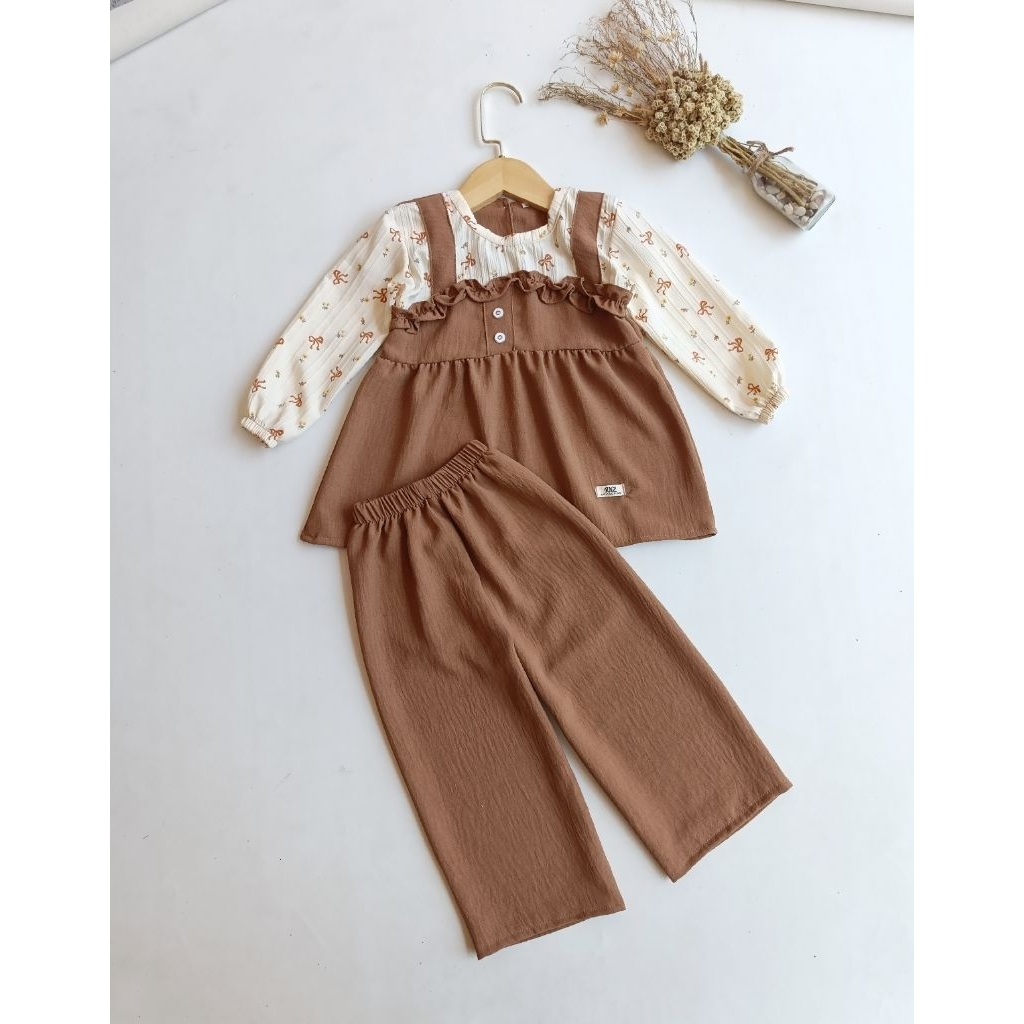 Jual ONESET ANAK PEREMPUAN LUCU TERBARU 1 SAMPAI 7 TAHUN BAHAN CRINKLE ...
