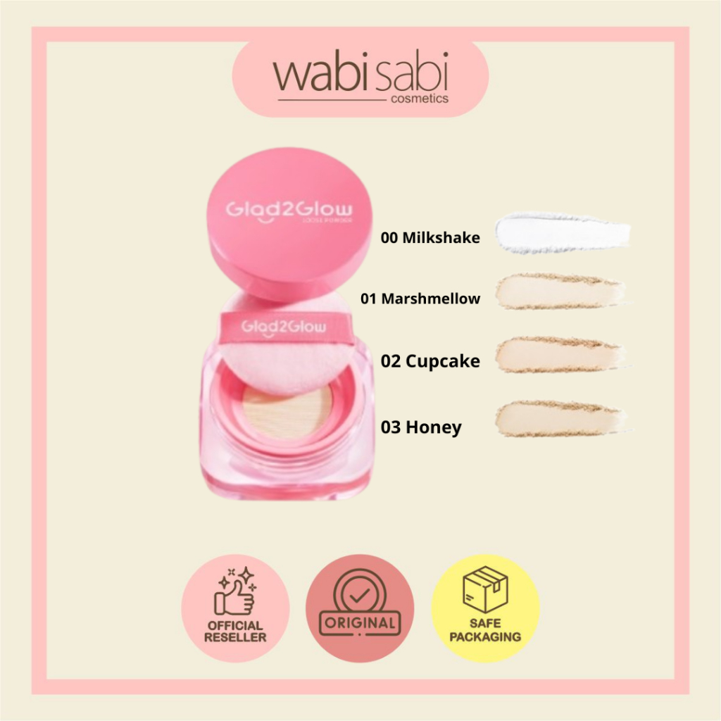 Jual GLAD2GLOW - Perfect Blur&Cover Loose Powder Oil Control 8gr ...