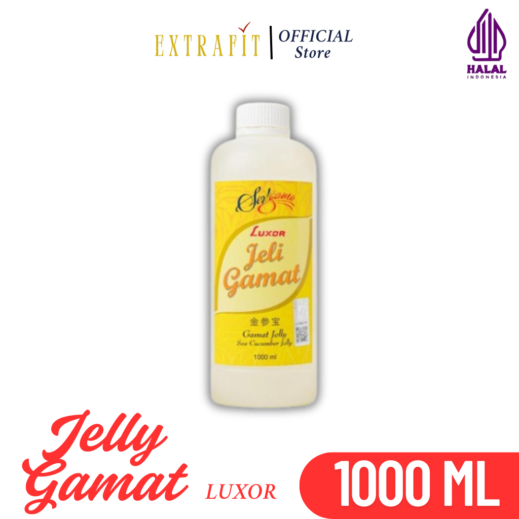 Jual Jelly Gamat Luxor Ekstrak Teripang 1000 ML Asli Original | Shopee ...