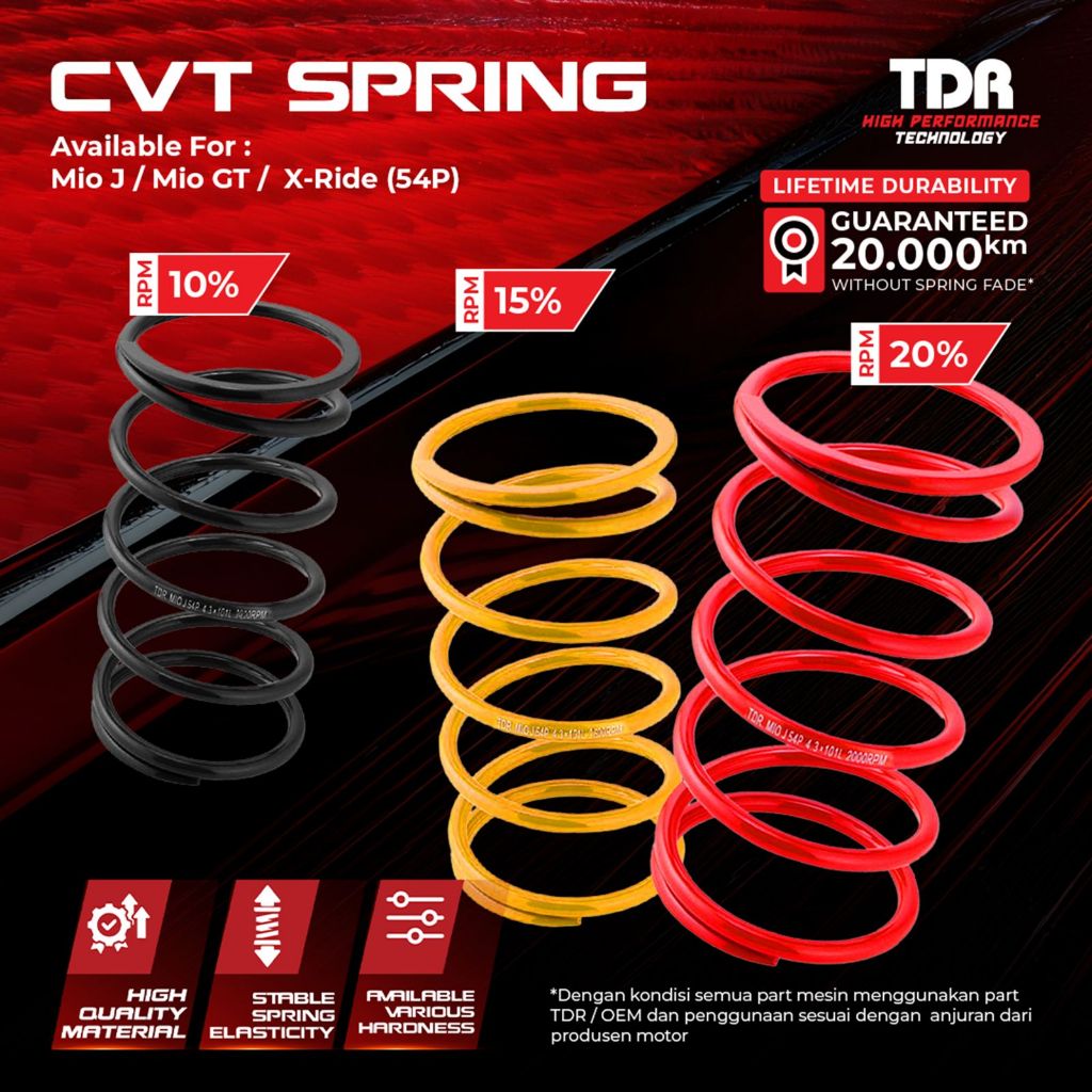 Jual Per CVT TDR CVT Spring for Mio J | Shopee Indonesia