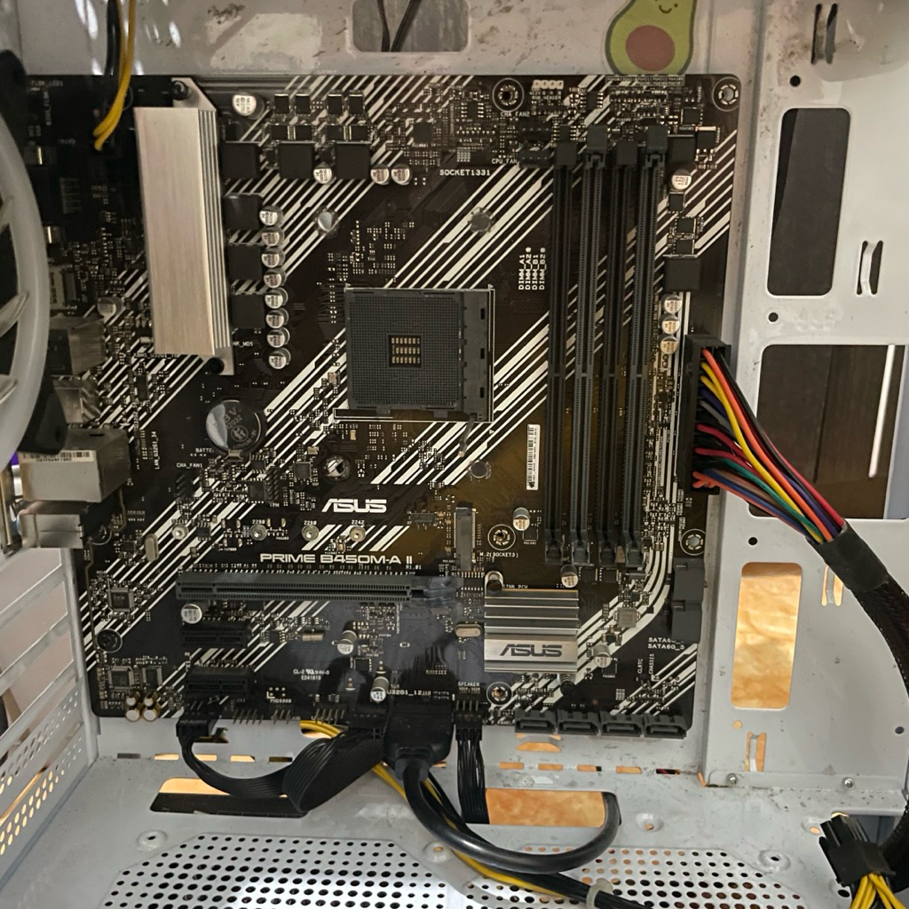 Jual Motherboard Asus Prime B450M-A II (MOBO AM4) & Power Supply ...