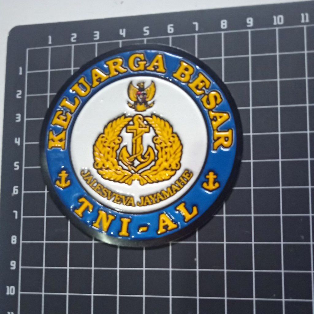 Jual Stiker embos TNI-AL bulat new | Shopee Indonesia