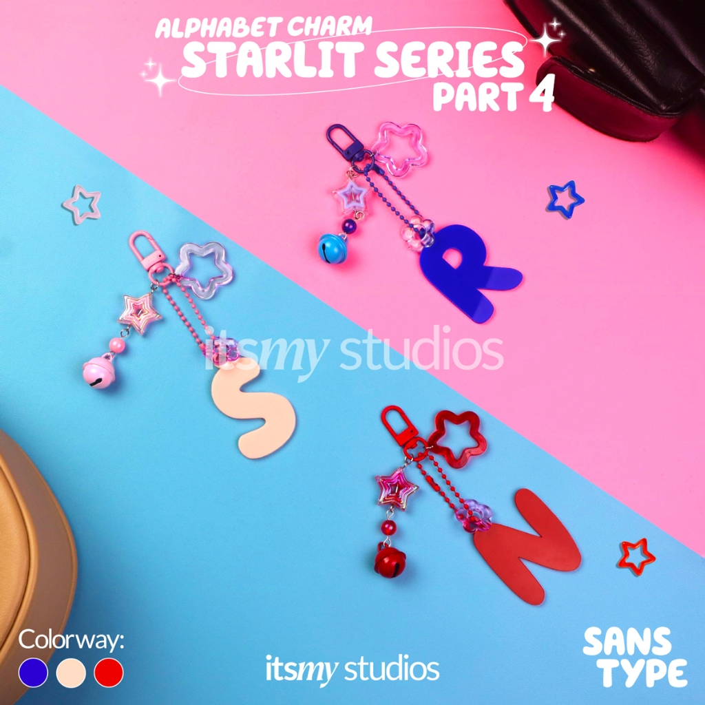 Jual itsmy studios - Sans Alphabet Charm Starlit Series Part 4 - Bag ...