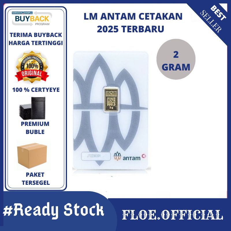 Jual LM EMAS ANTAM 2 Gram, LOGAM MULIA TERBARU | Shopee Indonesia