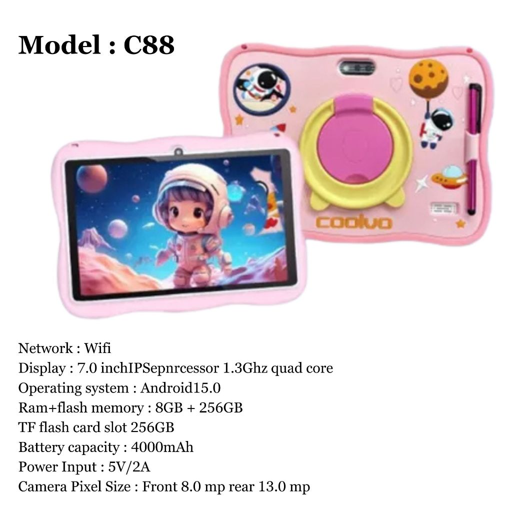 Jual Tablet Anak 7 Inch dengan Desain Lucu dan Edukatif New Tablet ...