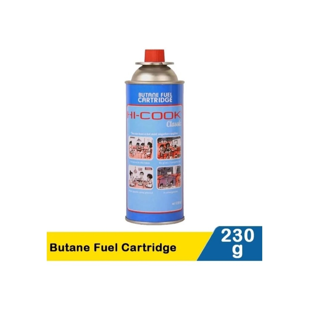 Jual hi cook tabung gas portable camping ori stok baru 230gr | Shopee ...
