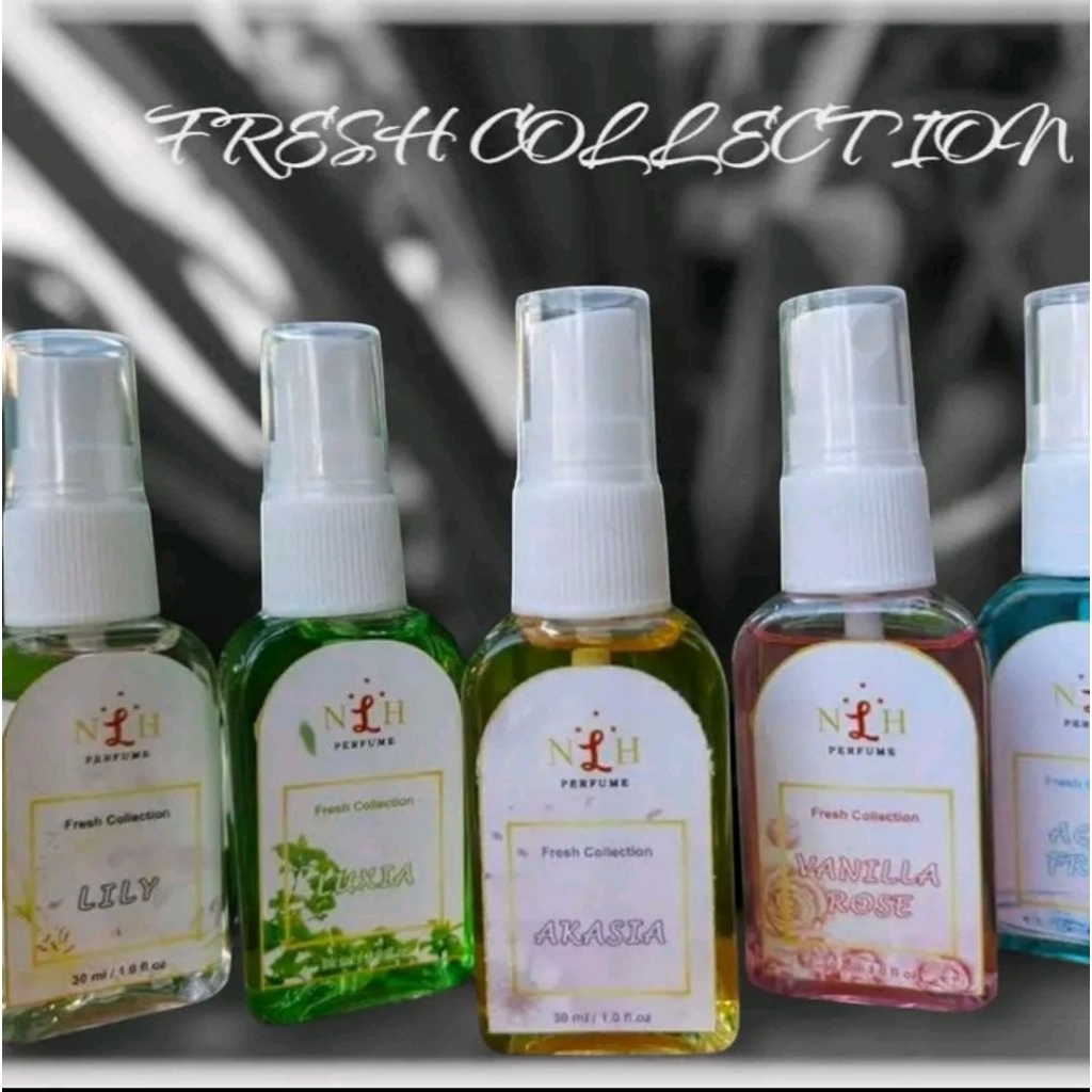 Jual Parfum 5 botol 30ml Parfum Nlh Pria Wanita Harum Segar Wewangian ...