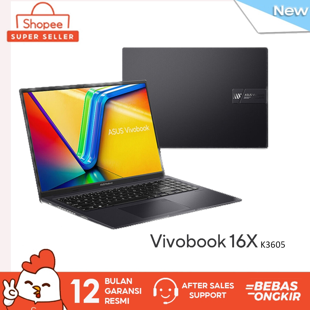 Jual ASUS VIVOBOOK 16X i5 K3605VC-I535B6T-HM (i5-13420H/16GB/512GB SSD) | Shopee Indonesia