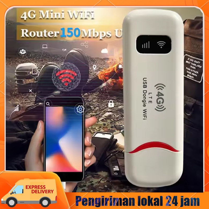 Jual Router WiFi 150Mbps, Router WiFi Portabel USB 4G LTE, Sinyal WPA ...