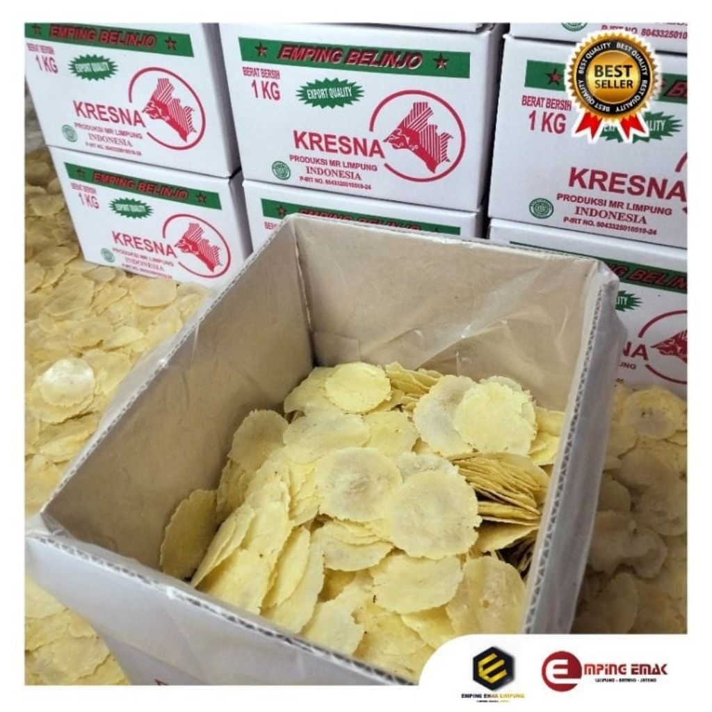 Jual (1Kg SUPER TIPIS) EMPING BLINJO MENTAH ASLI KHAS BANTEN | Shopee ...