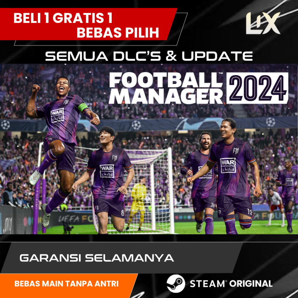 Jual Football Manager 2024/ FM24/ FM 2024 Game Original PC + In game ...