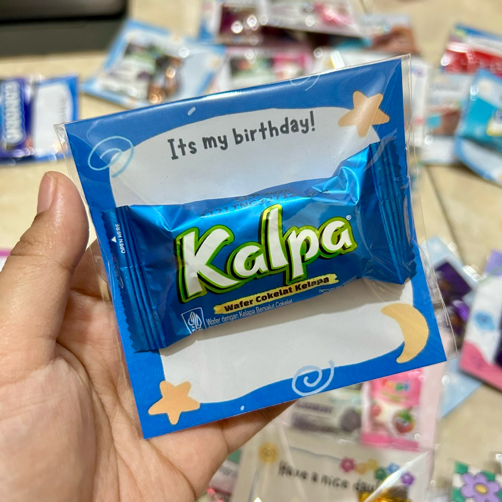 Jual [KALPA] MINI GIFT SNACK / FREEBIES / HADIAH MINI / BINGKISAN SNACK ...