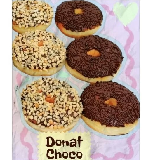Jual Donat choco 1 box 6 pcs | Shopee Indonesia