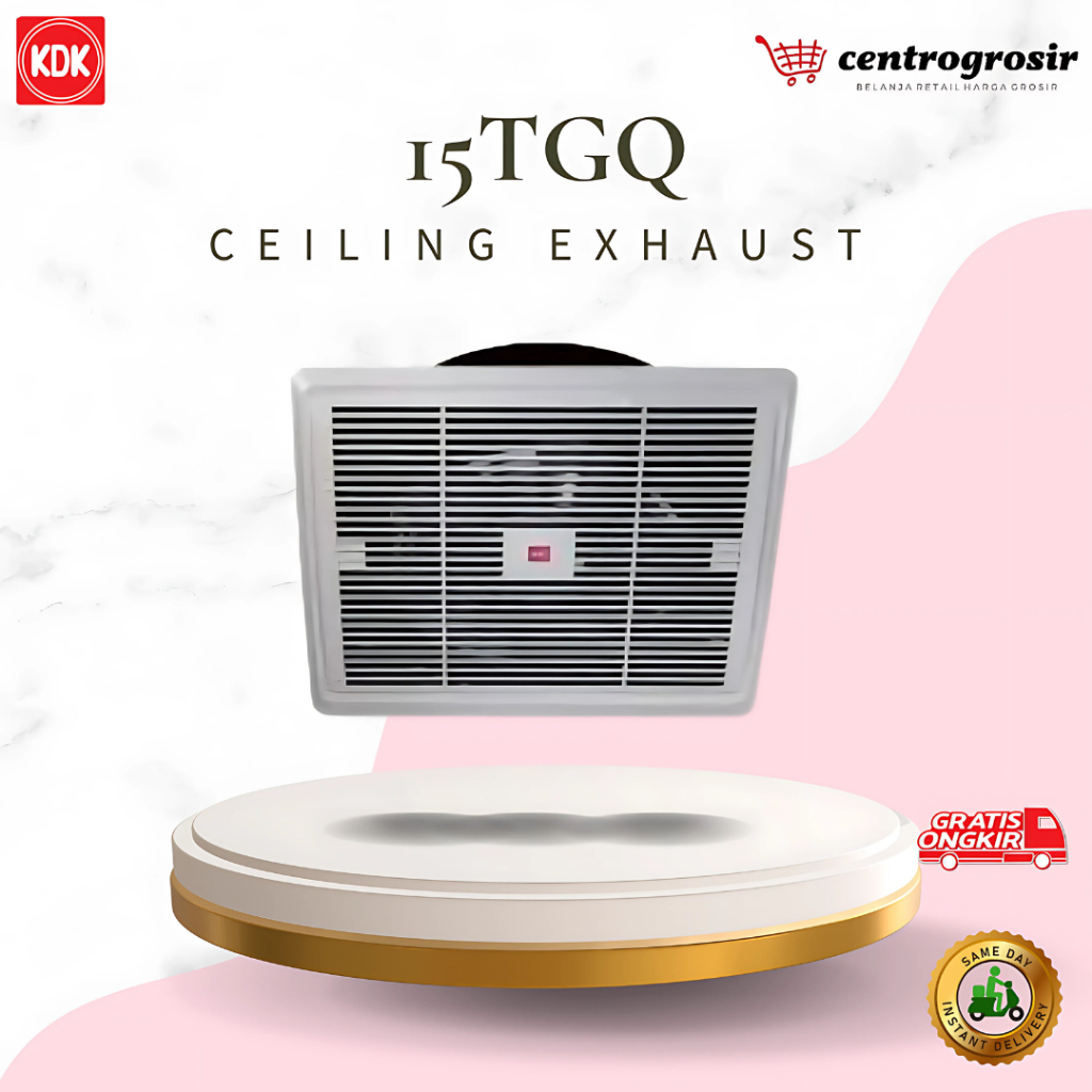 Jual KDK 15TGQ Ceiling Exhaust 6 inch 15-TGQ | Shopee Indonesia