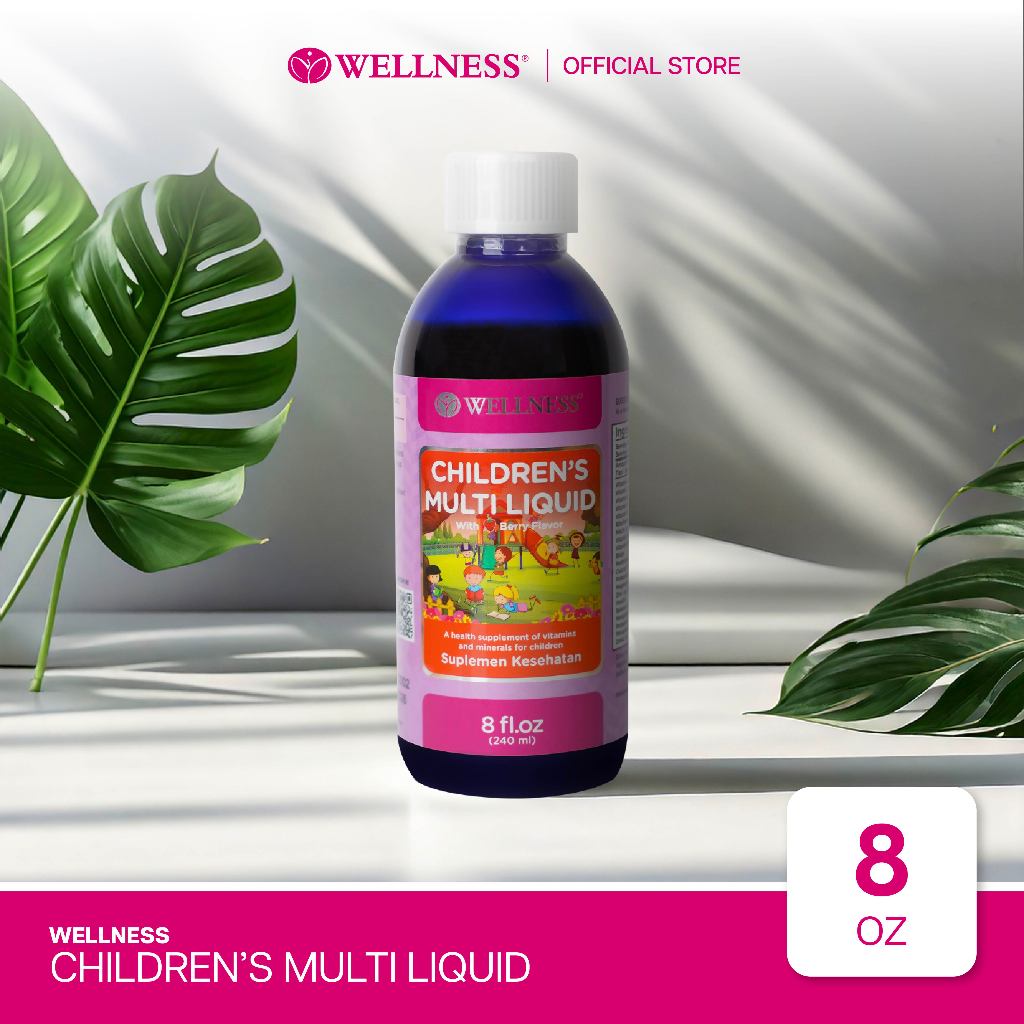 Jual Wellness Children's Multi Liquid - 8 Oz | Shopee Indonesia