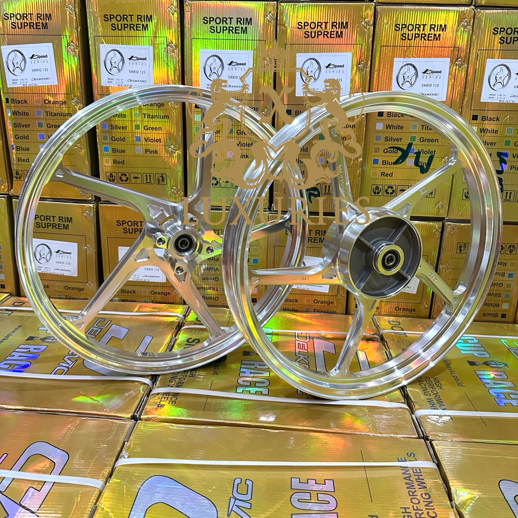 Jual DND Velg racing D55 Pelek velg ring 17 honda grand Astrea legenda ...