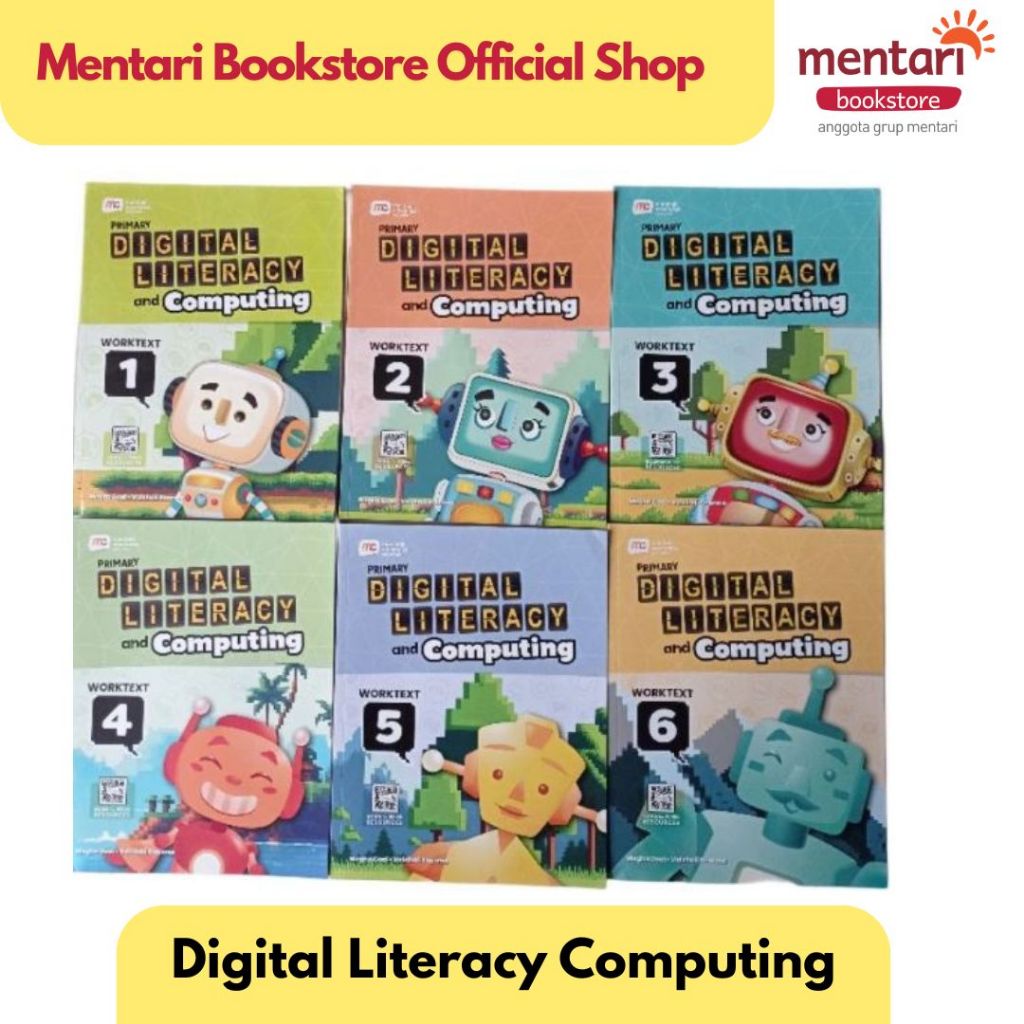 Jual Mentari Bookstore Primary Digital Literacy and Computing - Marshall Cavendish | Shopee ...