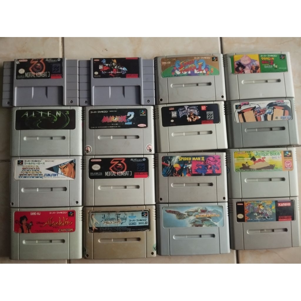 Jual kaset super nintendo snes | Shopee Indonesia