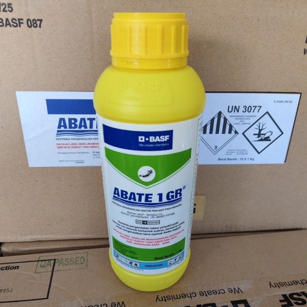 Jual Abate 1 GR Larvasida - Mengendalikan jentik nyamuk DBD, Malaria ...