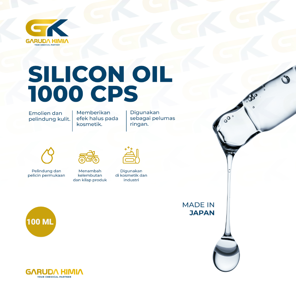 Jual Silicon Oil 100 ML / Methyl Silicone Oil / Linear Silicone Oil ...