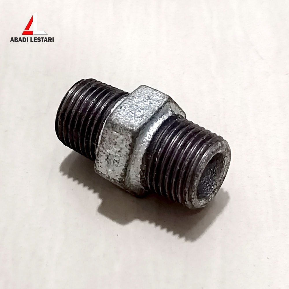 Jual DOUBLE NEPPLE BESI 1 INCH / DOUBLE NEPEL NIPPLE 1 INCH / DOBEL ...