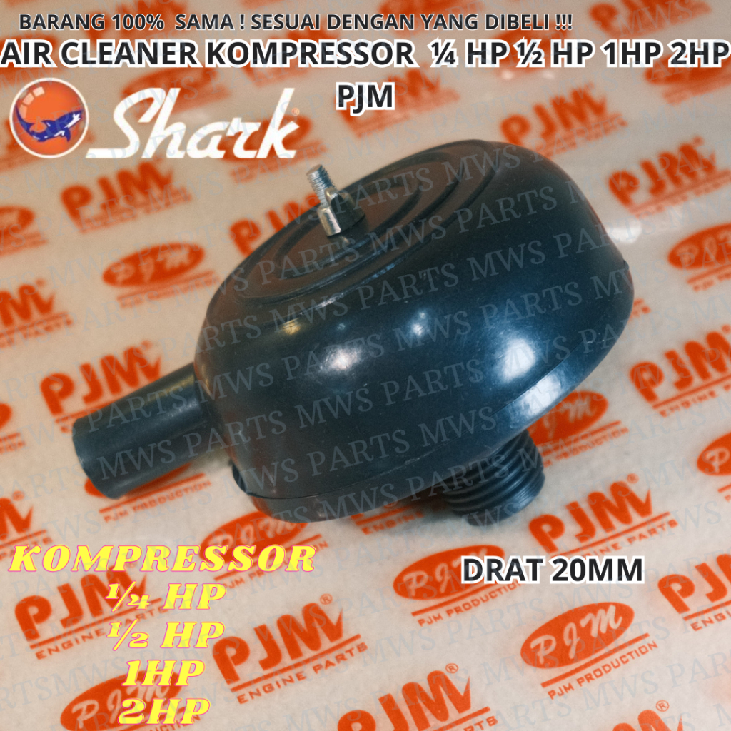 Jual AIR CLEANER ASSY 20MM SHARK SARINGAN UDARA SARINGAN HAWA FILTER ...