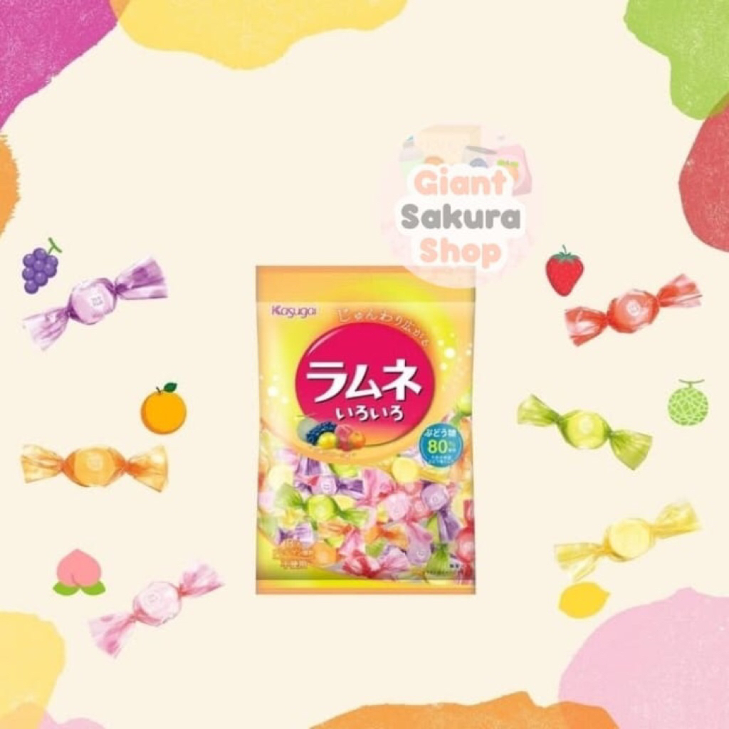 Jual Kasugai Ramune Iro Iro Candy / permen Jepang / permen impor ...