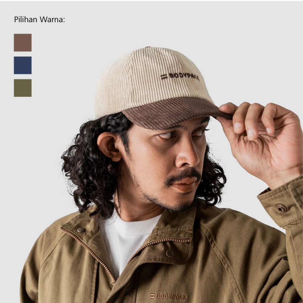 Jual Bodypack Pixar Corduroy Baseball Cap Topi Sport Praktis | Shopee ...