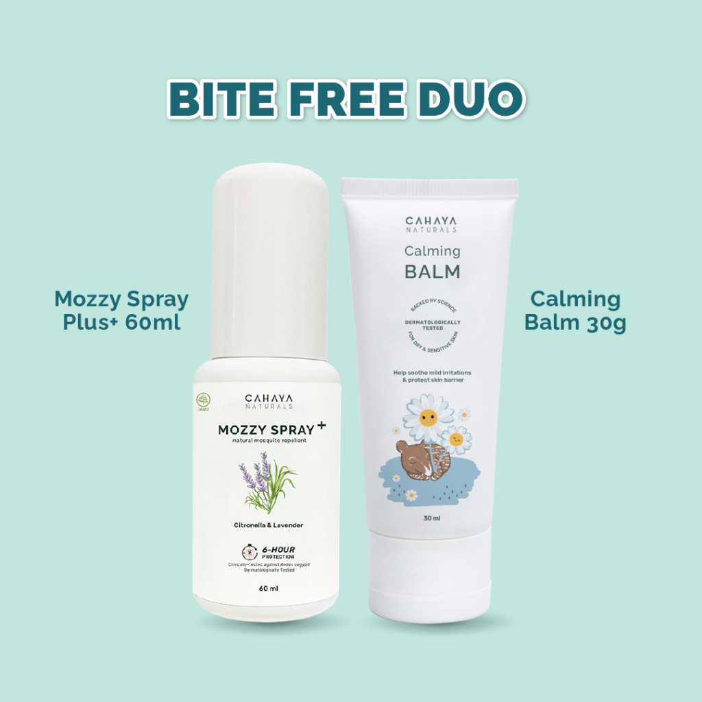 Jual Bite Free Duo - Bundling Mozzy Spray+ dan Calming Balm Cahaya ...