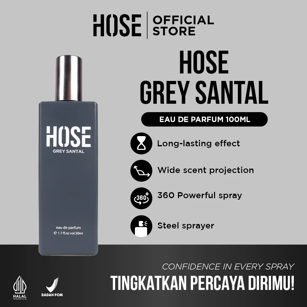Jual Hose EDP Grey Santal 50 ml | Shopee Indonesia
